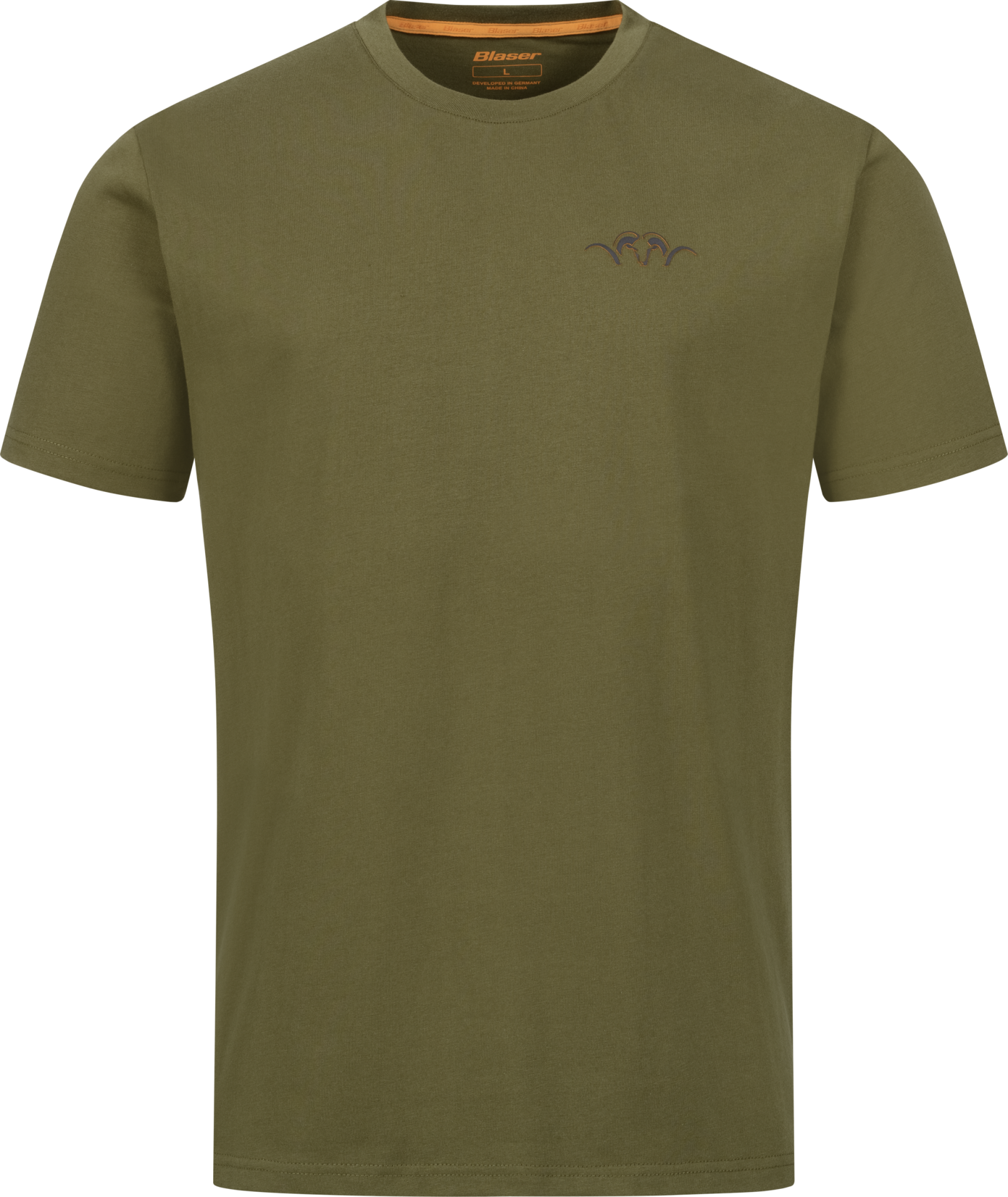 Herren Blaser Argali Badge T 26 – T-Shirt mit 3D-Logo-Patch aus ...