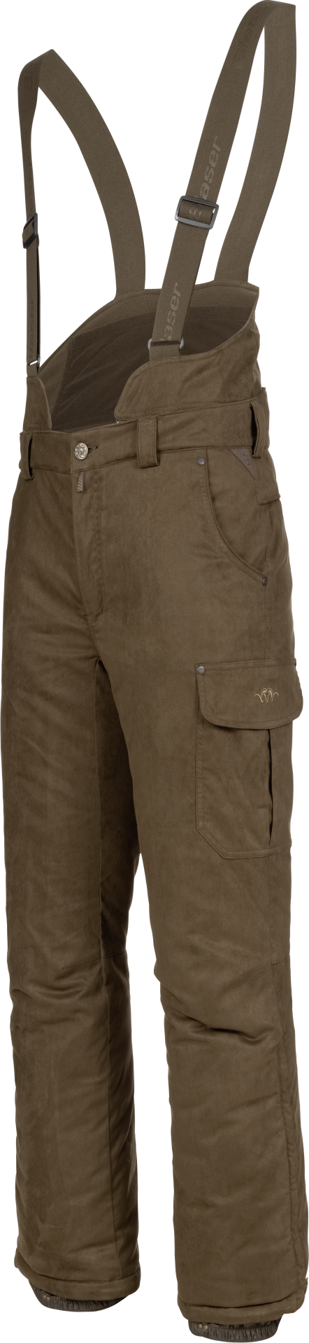 Suede Bib Hose Matti – warm, wasserdicht & funktional für kalte Jagdtage