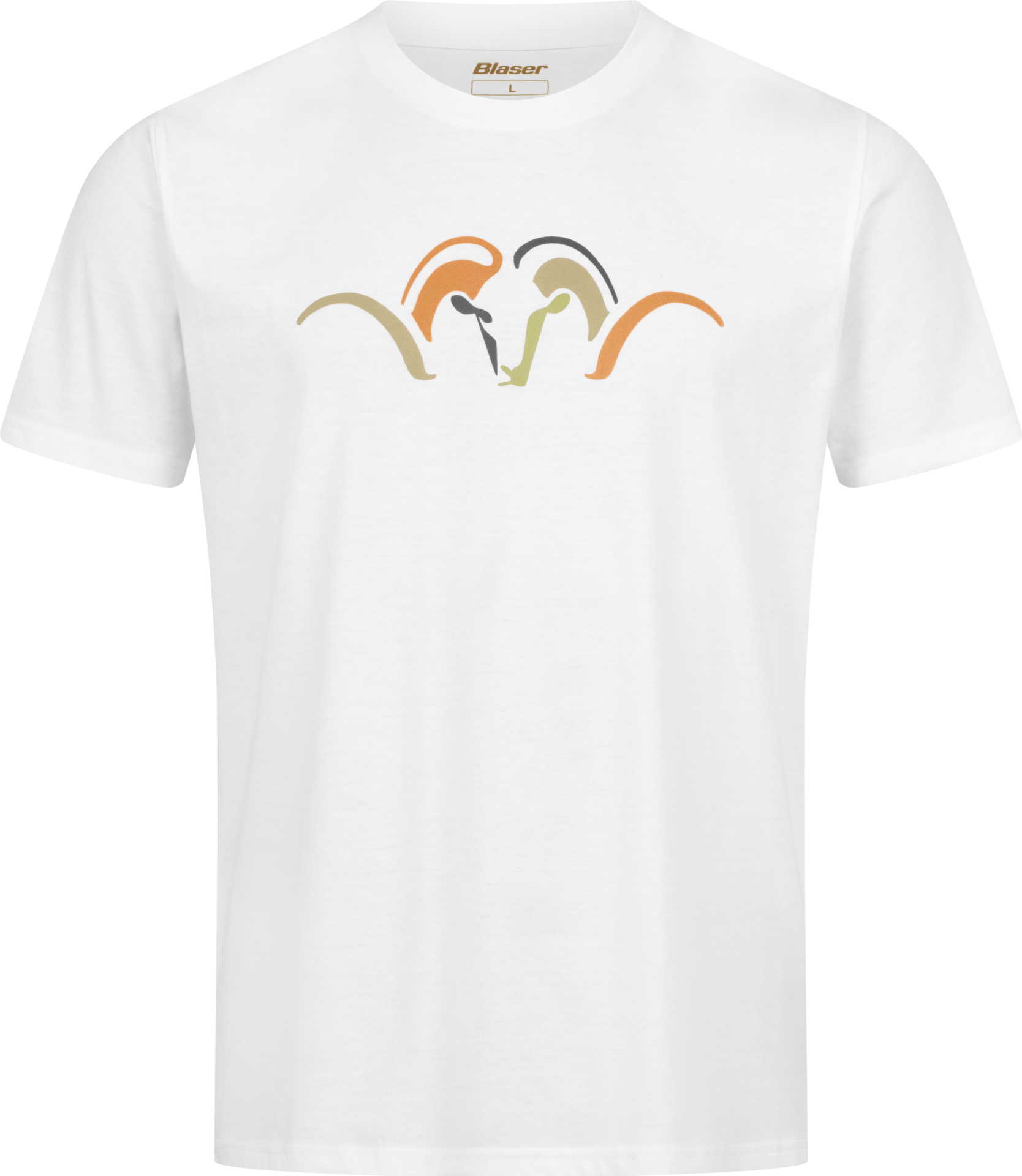 T-Shirt mit Blaser Logo und Argali Emblem in verschiedene Farben I BLASER