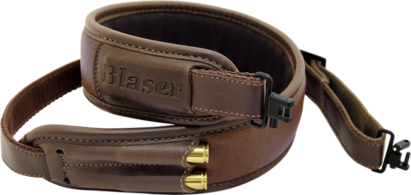 Blaser Gewehrriemen Leder Braun